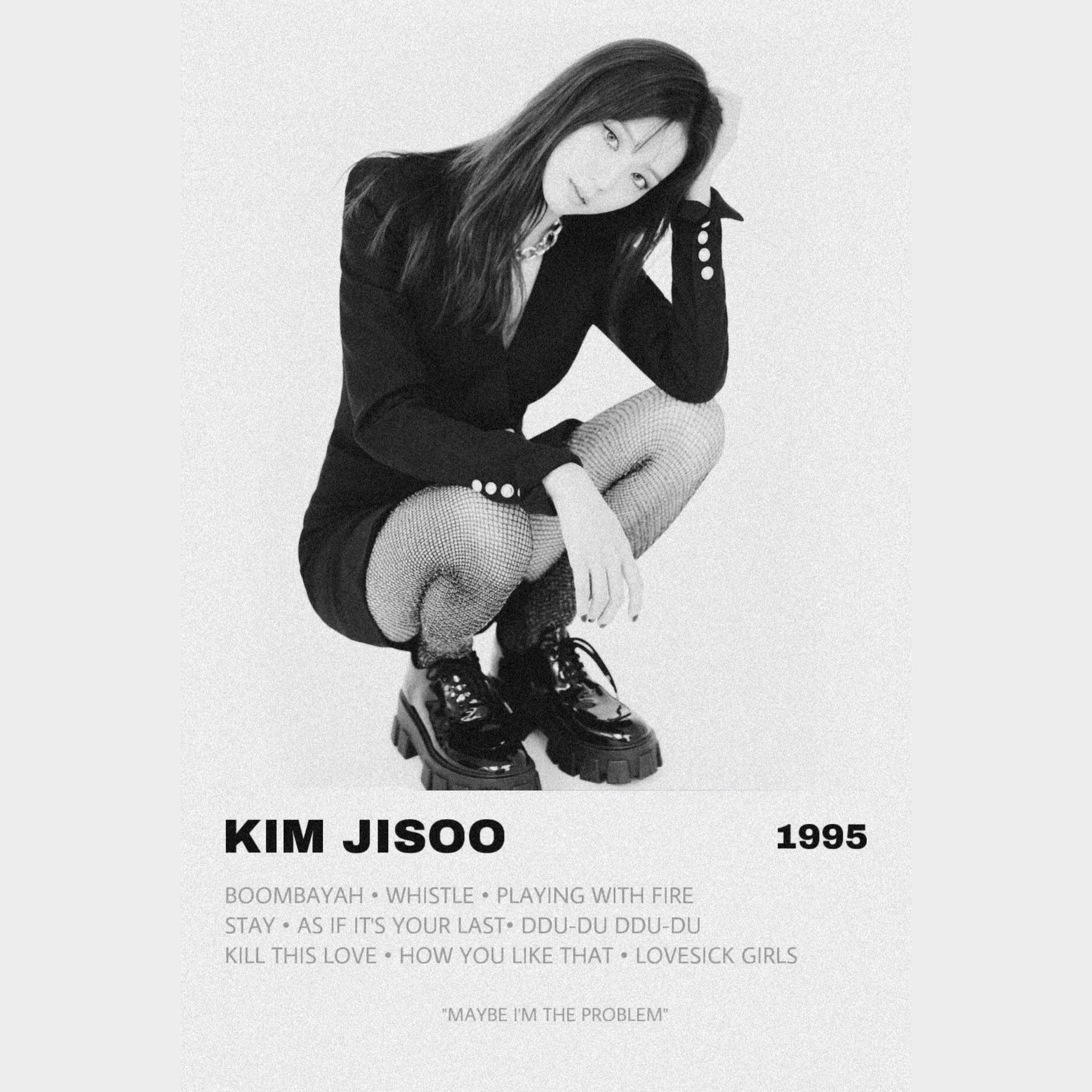 Blackpink Jisoo Movie Poster Print - Etsy
