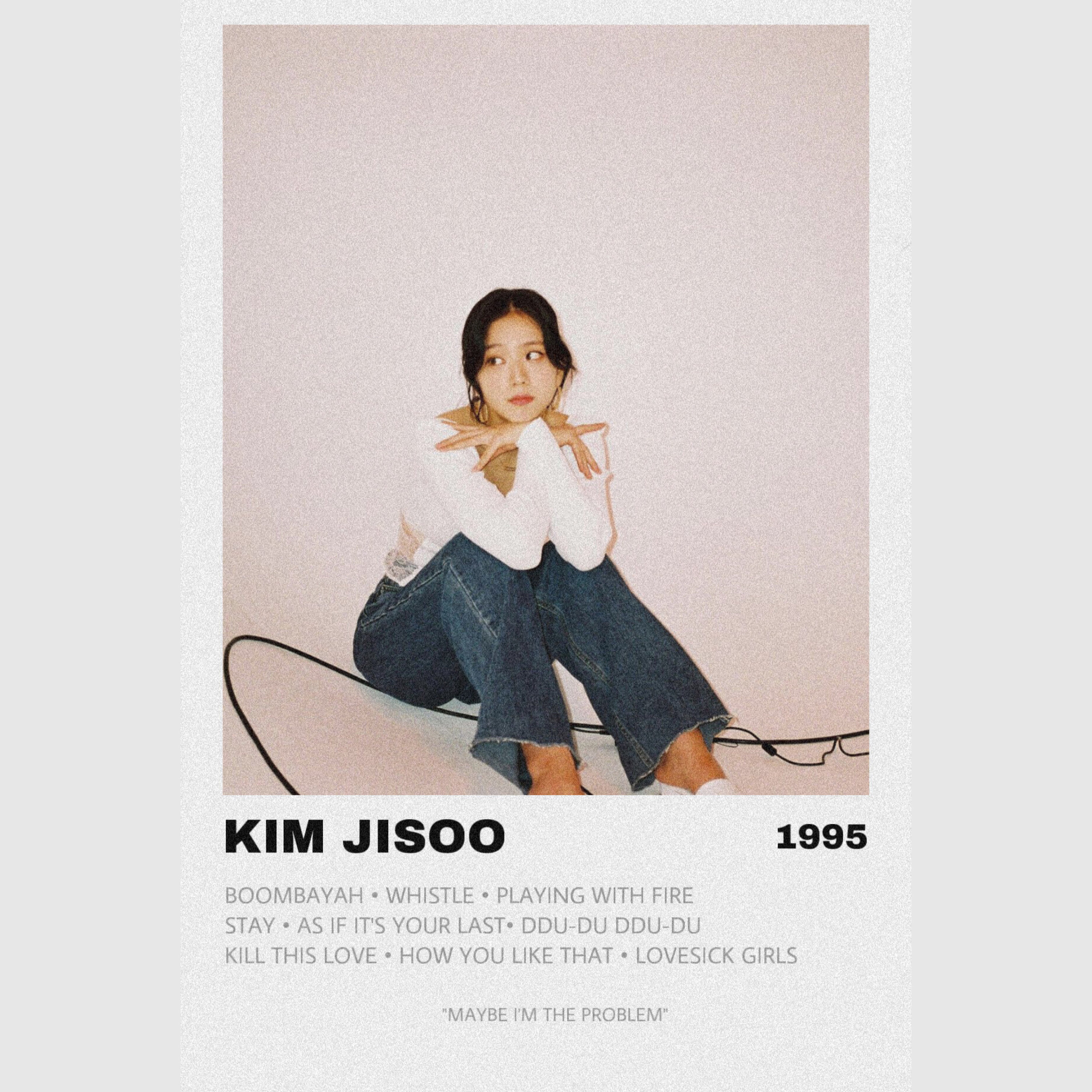 Blackpink Jisoo Movie Poster Print - Etsy