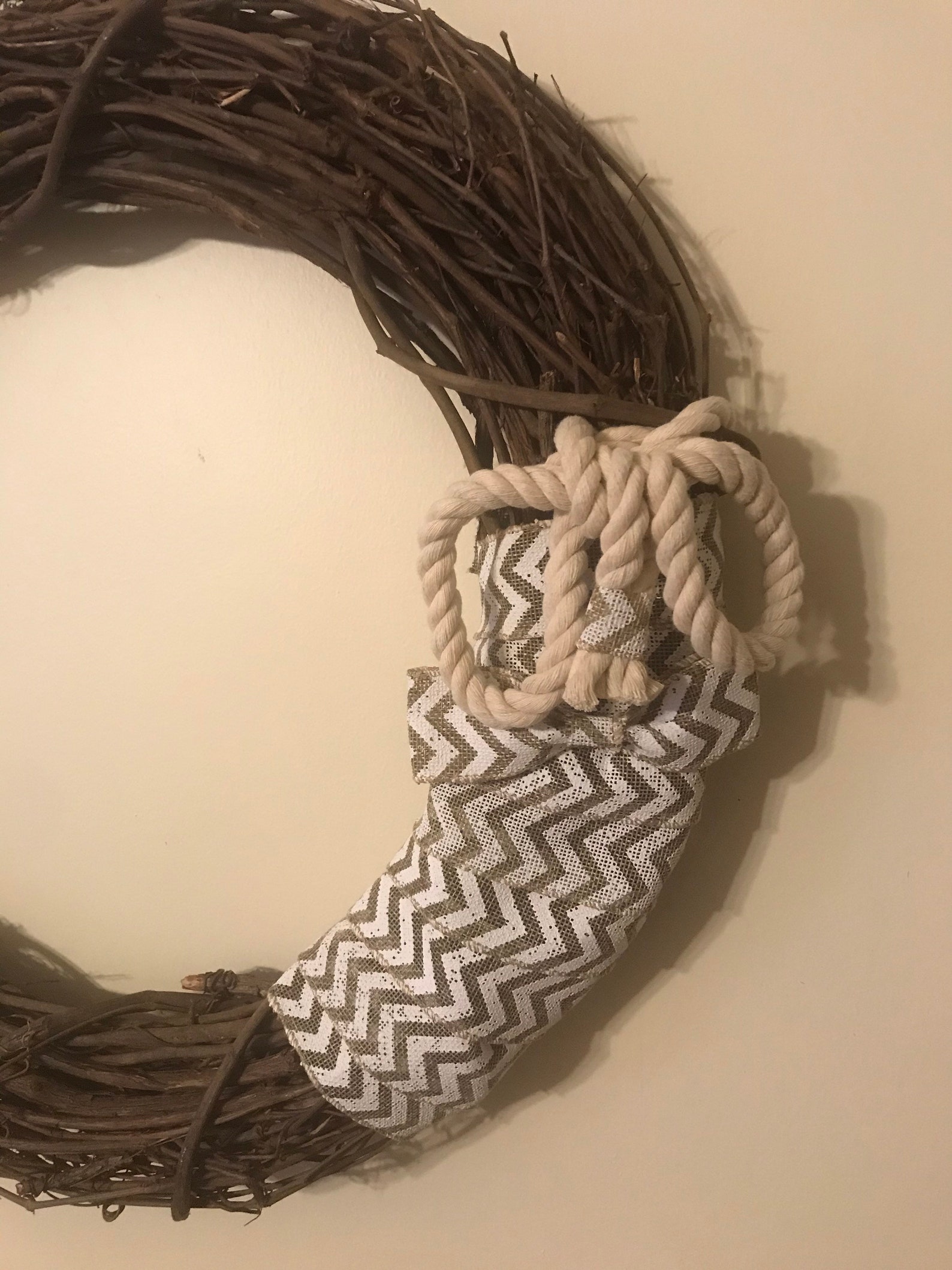 Grapevine Wreath Nautical Rope Grapevine Wreath Wreath | Etsy