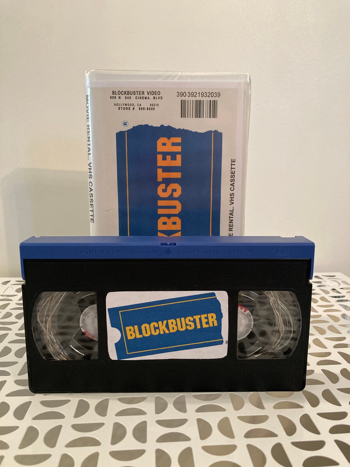 BLOCKBUSTER VHS LAMP - Etsy