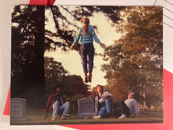 Max Mayfield Levitating stranger Things Postcard - Etsy Israel