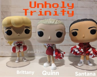 Brittany and Santana Custom Funko Set! (brittana From Glee) - Etsy UK