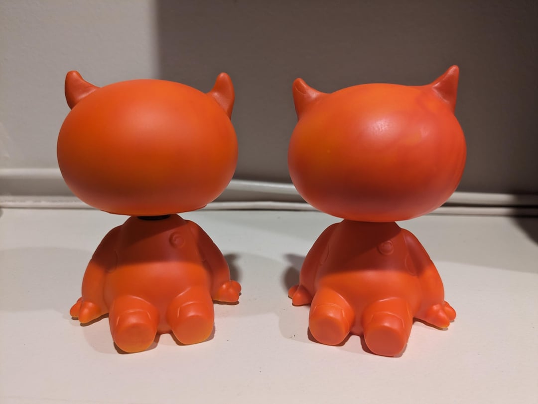 Orange Devil Bobblehead (one per Order) - Etsy