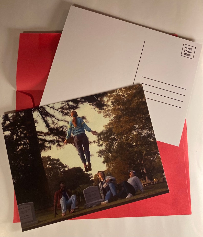 Max Mayfield Levitating stranger Things Postcard - Etsy New Zealand