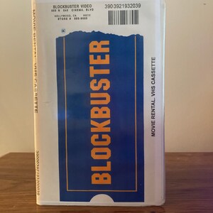 BLOCKBUSTER VHS LAMP - Etsy