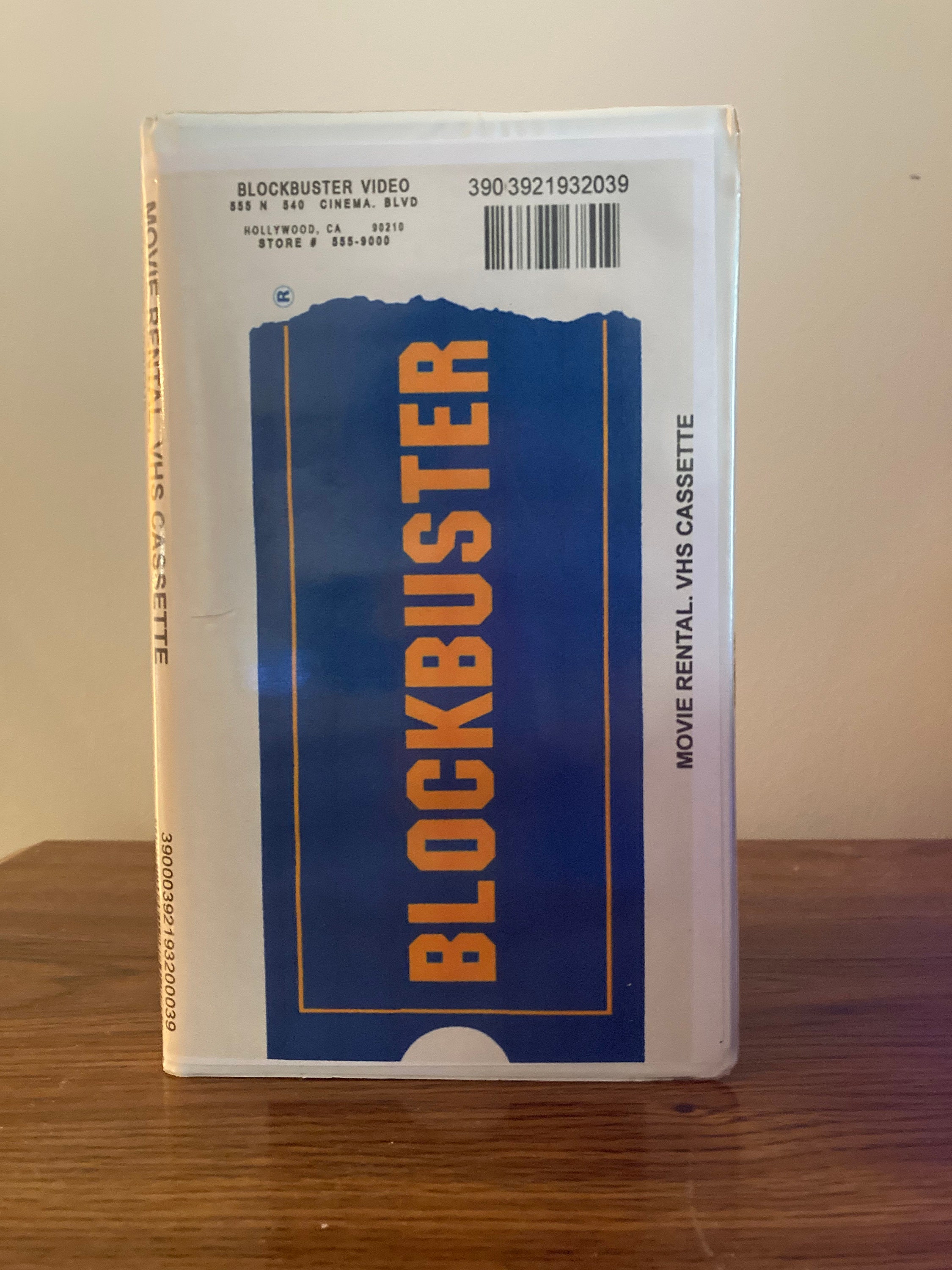BLOCKBUSTER VHS LAMP - Etsy