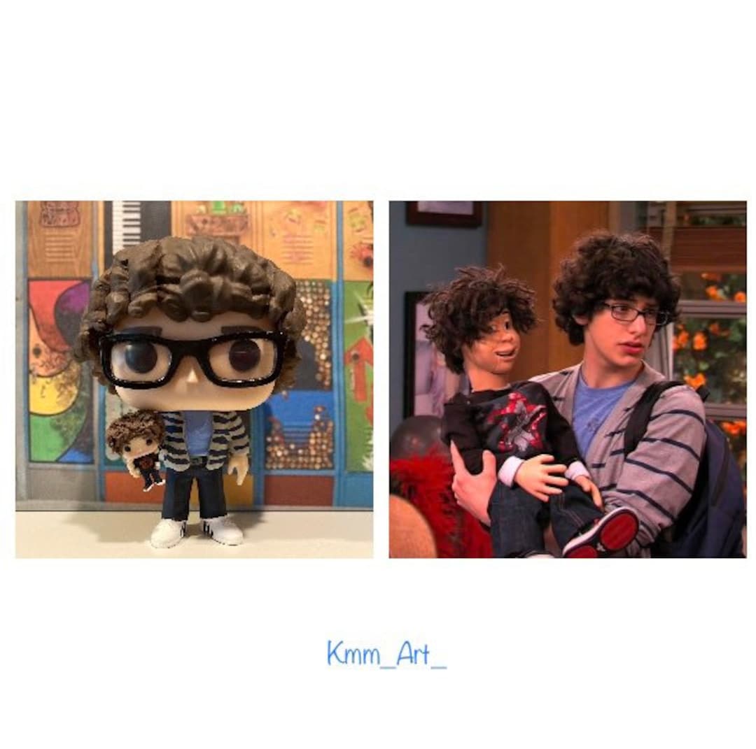 Robbie Shapiro and Rex Custom Funko From Victorious - Etsy