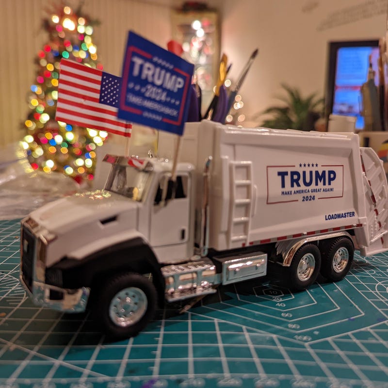 Trump Toy Truck - Etsy