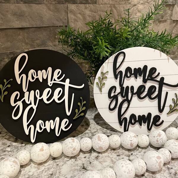 Home Sweet Home Sign - Etsy