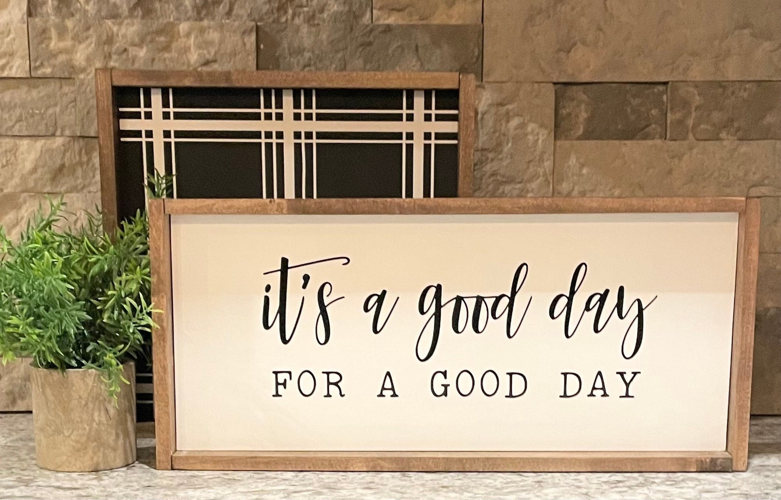 It's a Good Day for A Good Day Wood Sign | Etsy