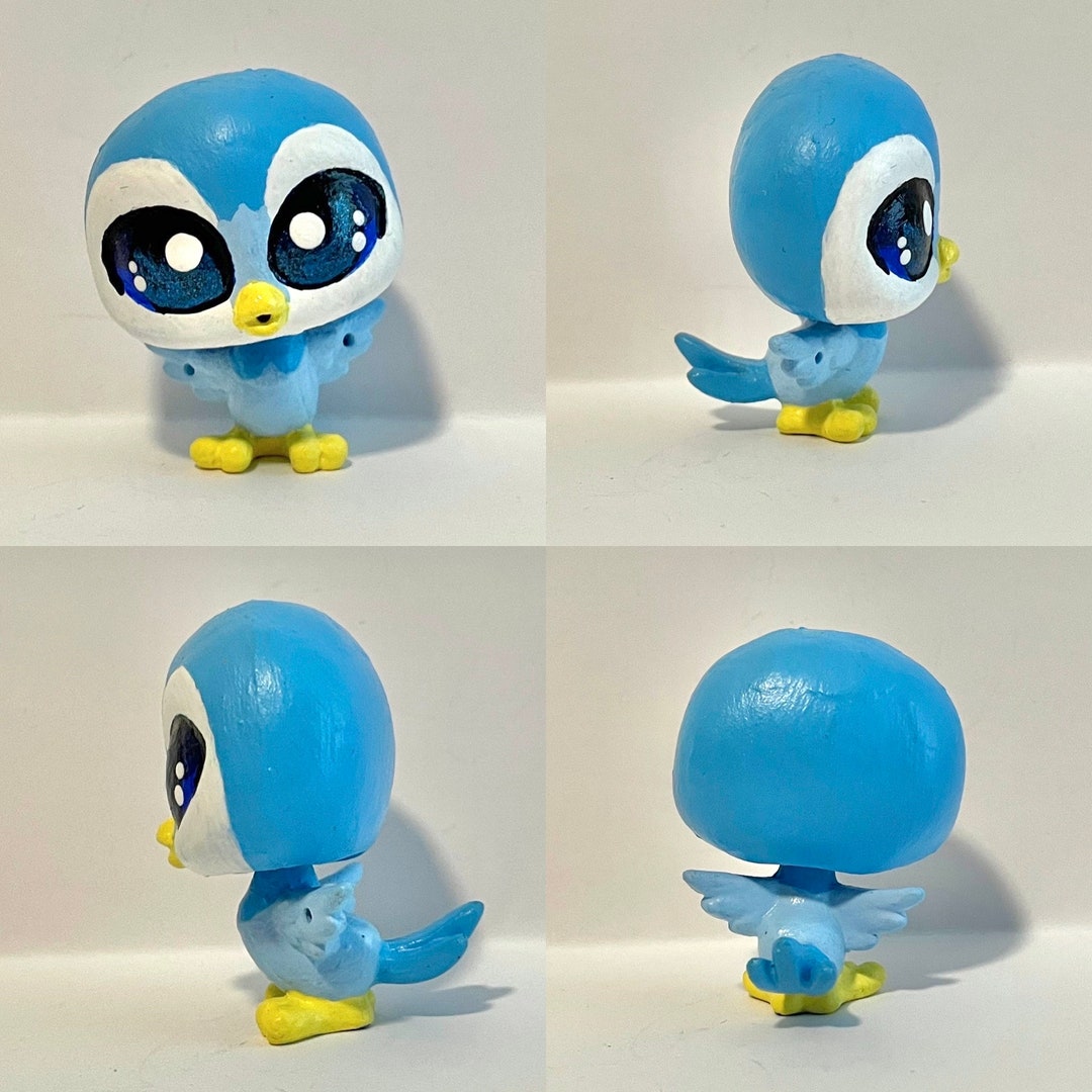 Lps Littlest Pet Shop OOAK Custom Blue Pipplup Pokémon - Etsy