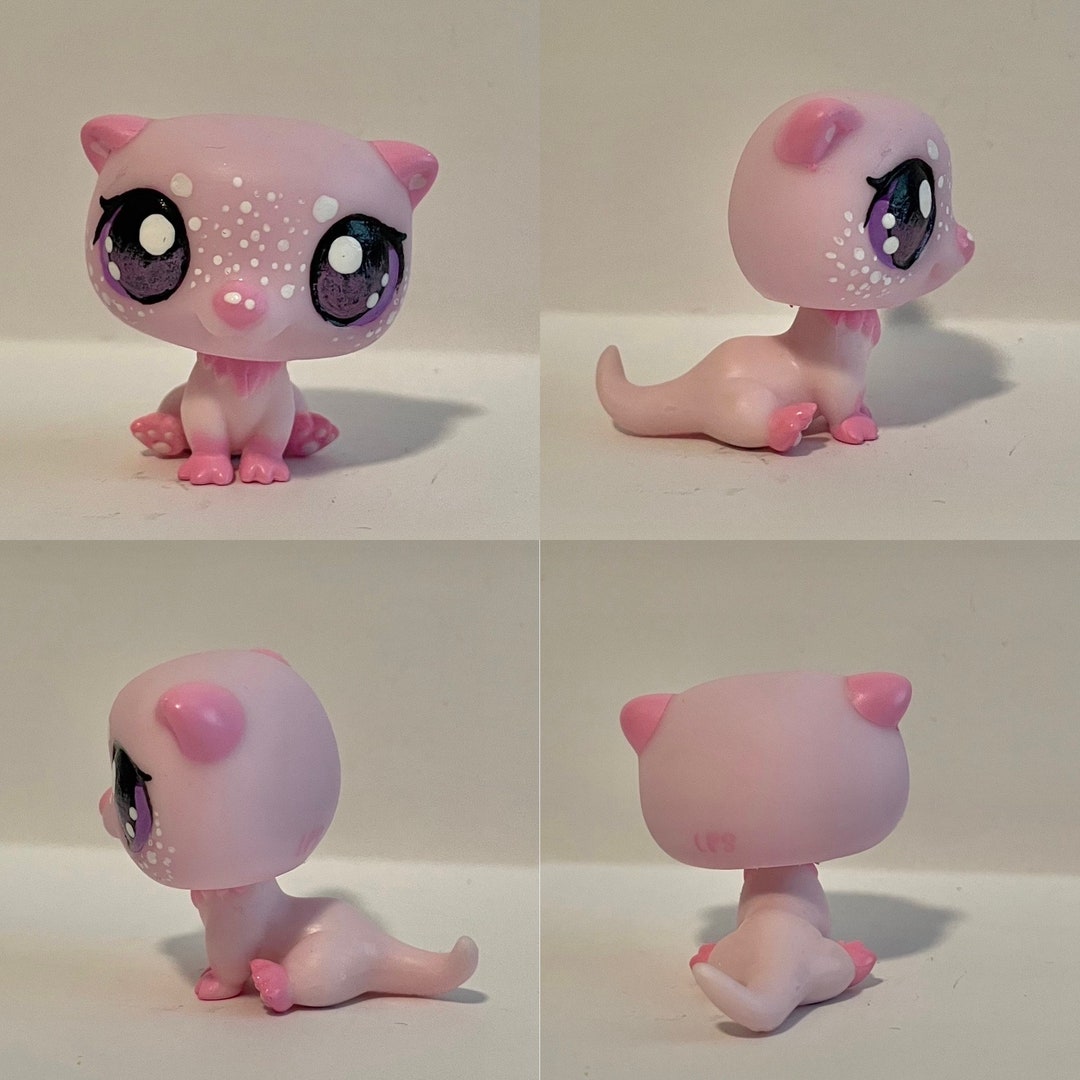 Lps Littlest Pet Shop OOAK Custom Otter 7 Eye Repaint - Etsy