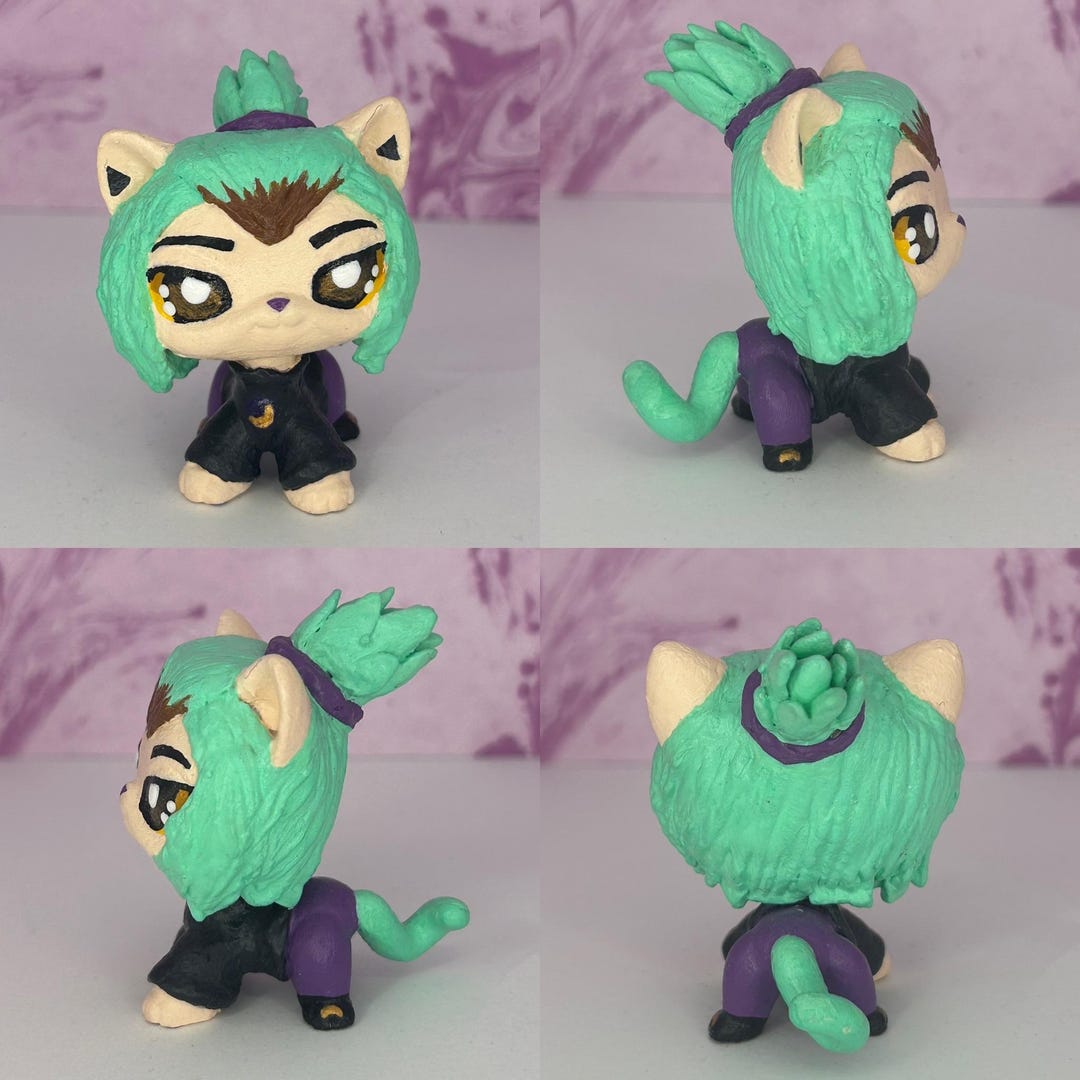 Lps Littlest Pet Shop OOAK Custom Amity From the Owl House Inspired ...