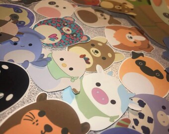 Squishmallow Sticker Sheet - Etsy