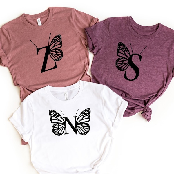 Butterfly Monogram - Etsy