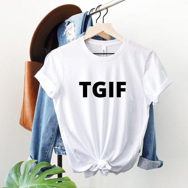 Tgif Shirt - Etsy