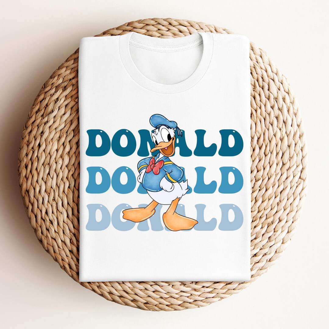 Donald Duck Shirt, Donald Duck Gift, Disney Characters Tee, Donald Duck ...
