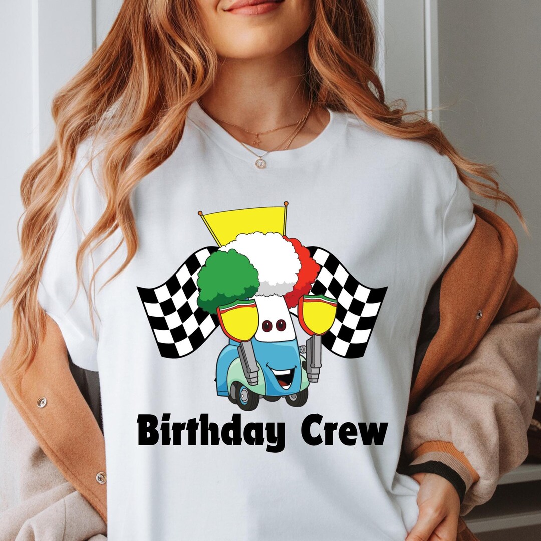 Disney Guido Birthday Crew Shirts, Guido Cars Shirt, Cars Characters ...