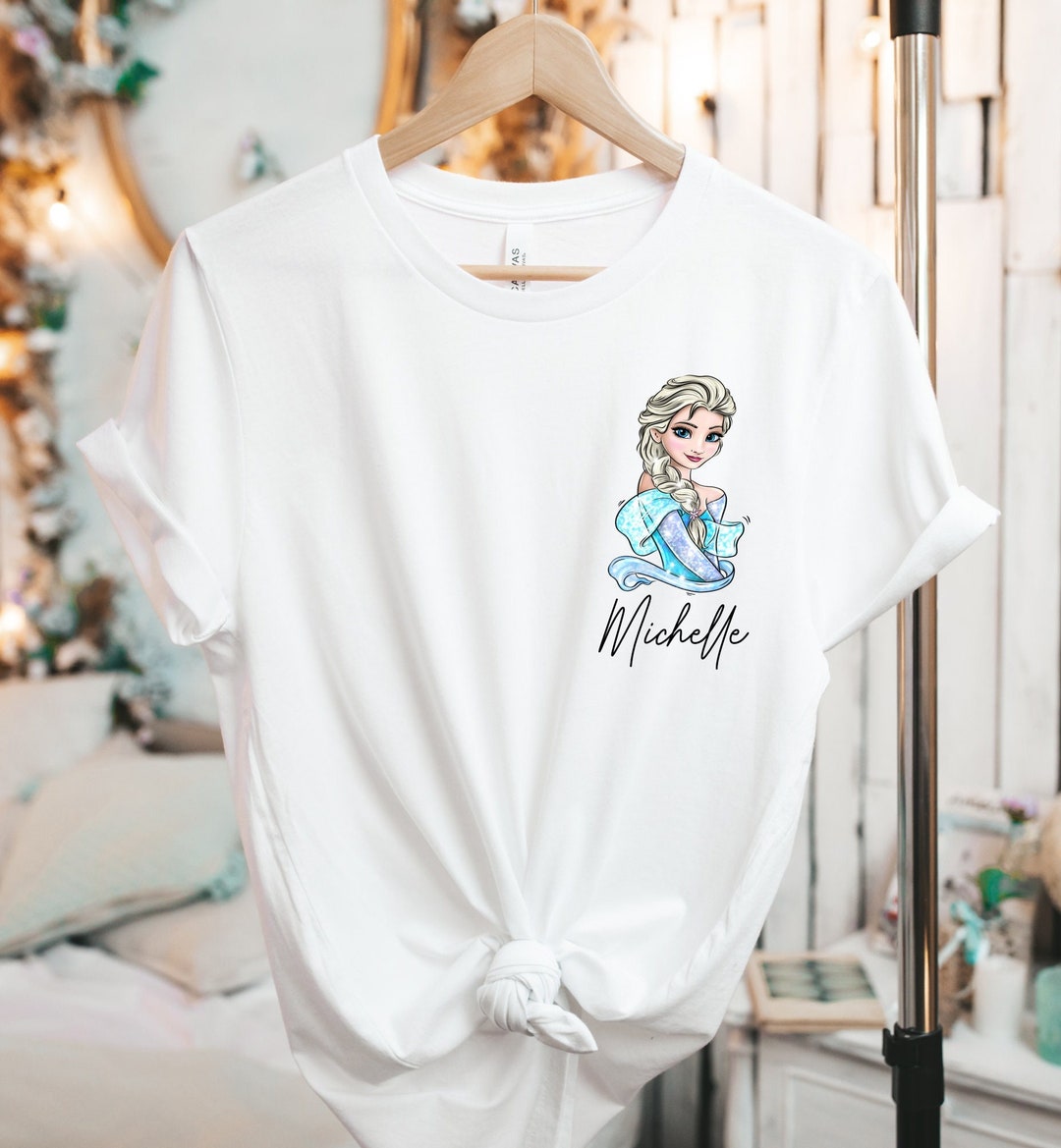 Custom Disney Princess Shirt - Custom Girls Disneyland Costume ...