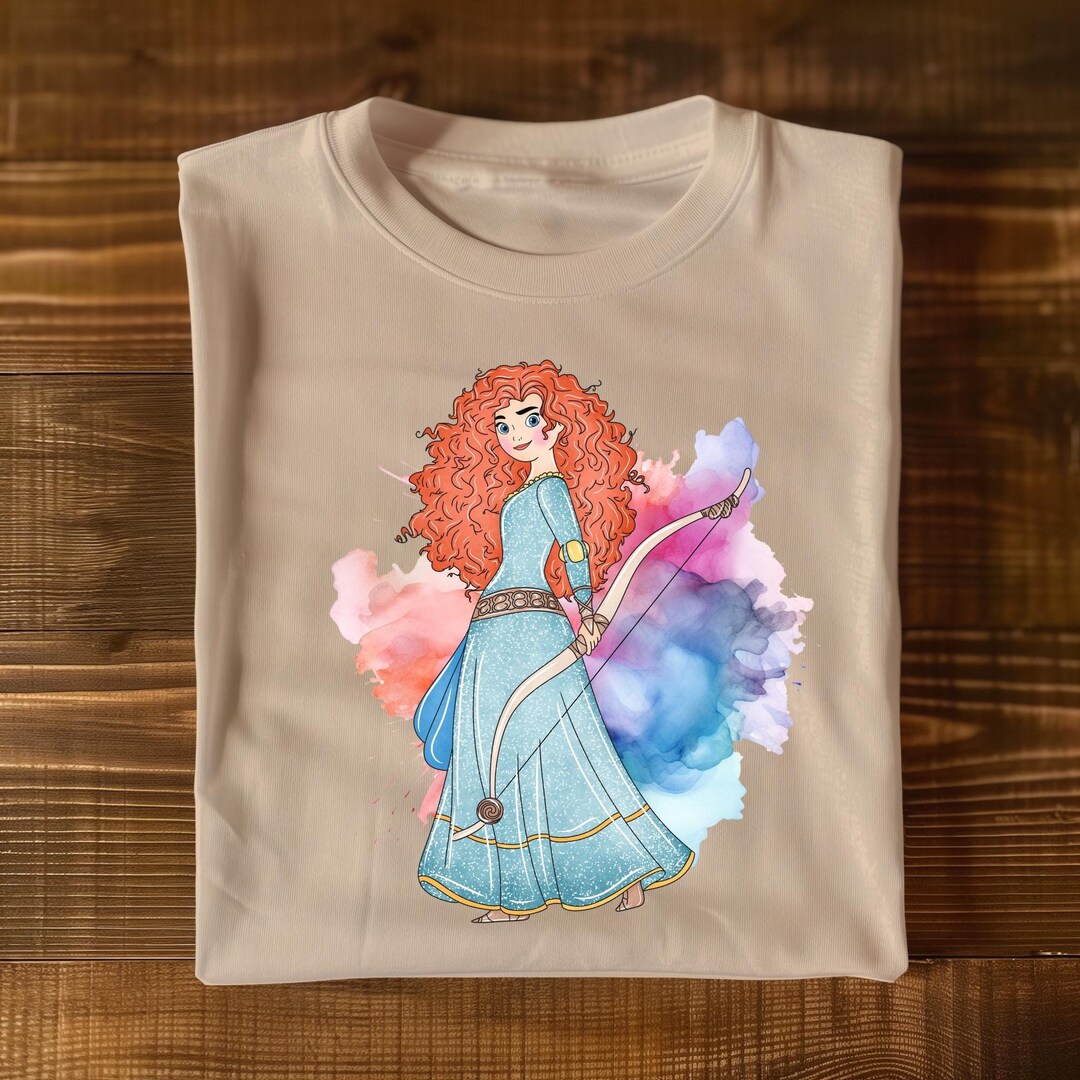 Princess Merida Shirt, Brave Merida Shirt, Princess Girl Shirt, Disney ...