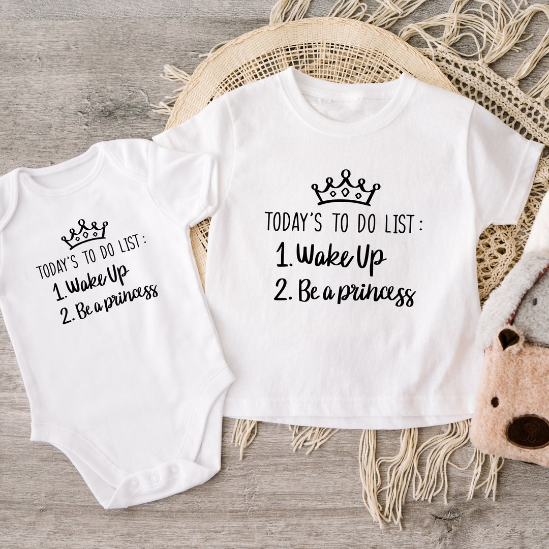 Princess To-do List Shirt, Birthday Girl, Disney Princess - Etsy