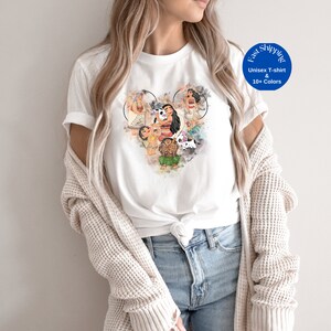 Moana Shirt, Disney Moana Shirt,cool Moana Shirt, Moana Movie T-shirt ...