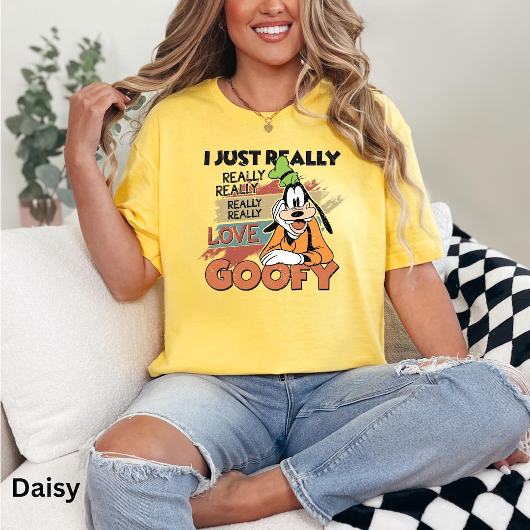I Just Really Love Goofy Shirt Goofy Dog Shirt, Love Disney Shirt, Cute ...