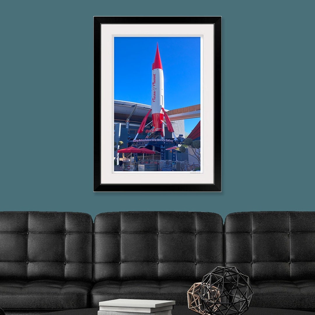 Disneyland Attraction Posters - Park Art - Pizza Planet - Giant Poster ...