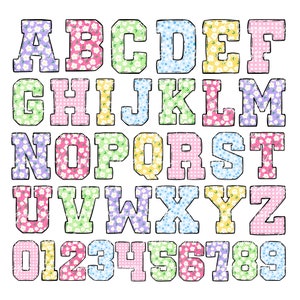 Spring Floral Alphabet Letters PNG Bundle, Spring Clipart Png, Spring ...