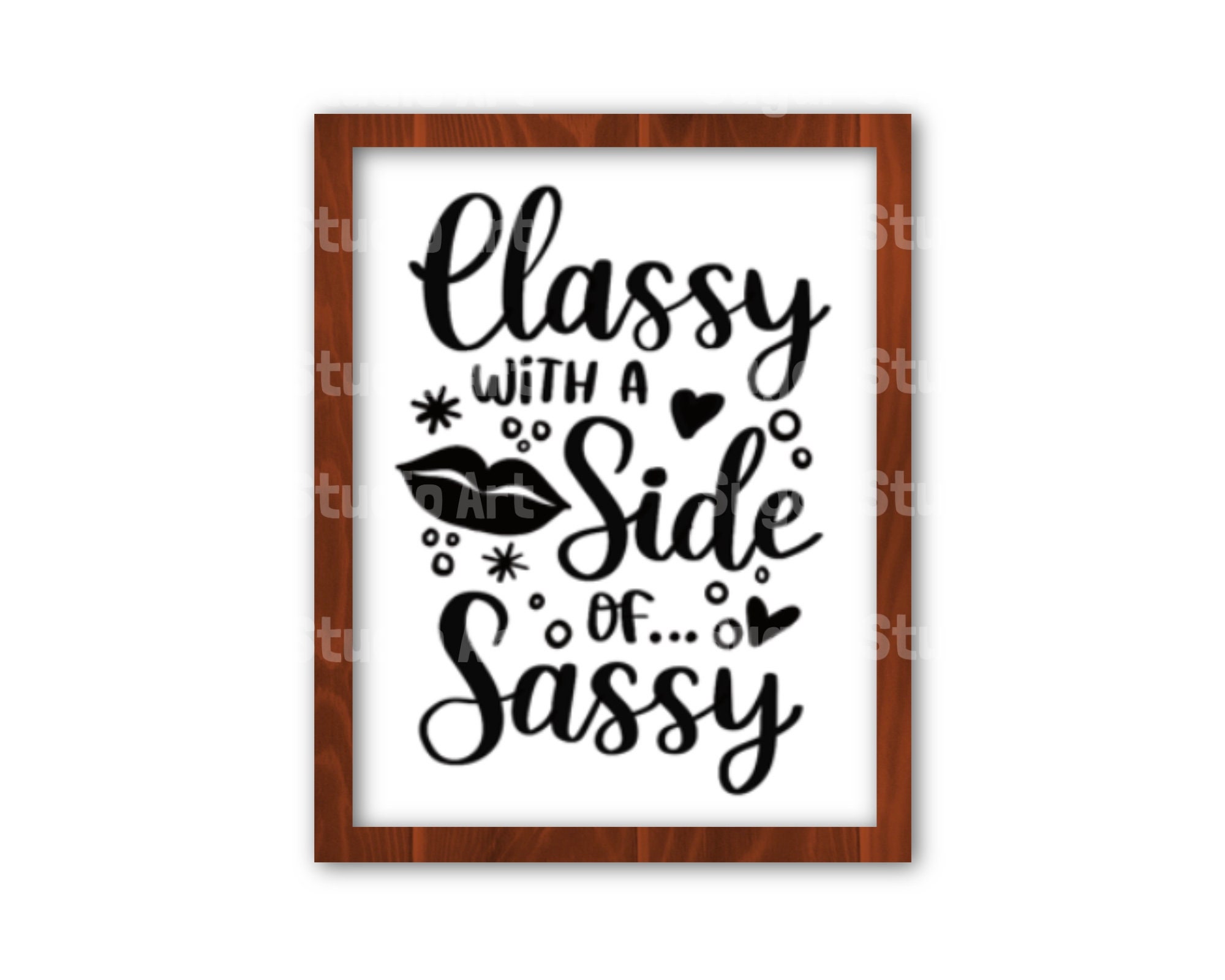 Sassy SVG Bundle Hand Lettered Sassy Quote Svg Funny Svg | Etsy