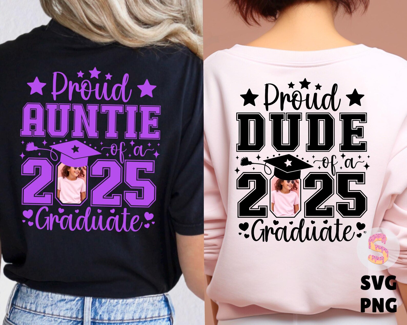 Proud Graduate 2025 SVG Bundle, Graduation Svg PNG, Proud Senior Svg ...