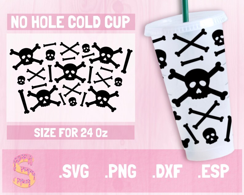Halloween No Hole and With Hole Cup Wrap Svg Bundle Halloween - Etsy