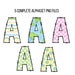 Earth Day Alphabet Letters PNG Bundle, Earth Day Clipart Png, Mother ...