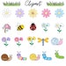 Spring Floral Alphabet Letters PNG Bundle, Spring Clipart Png, Spring ...