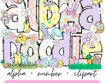 Summer Alphabet Letters PNG Bundle, Summer Clipart Png, Beach Doodle ...