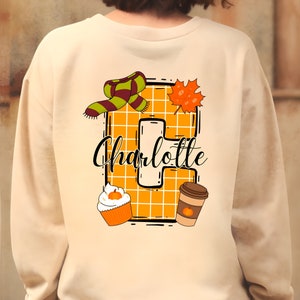 Fall Autumn Doodle Alphabet Bundle, Fall PNG Letters, Numbers ...