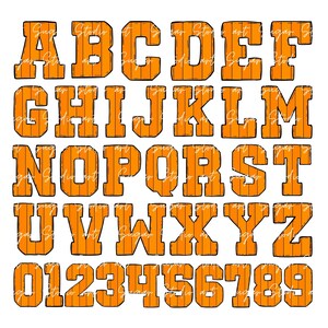 Pumpkin Alphabet Letters PNG Bundle, Pumpkin Clipart Png, Pumpkin ...