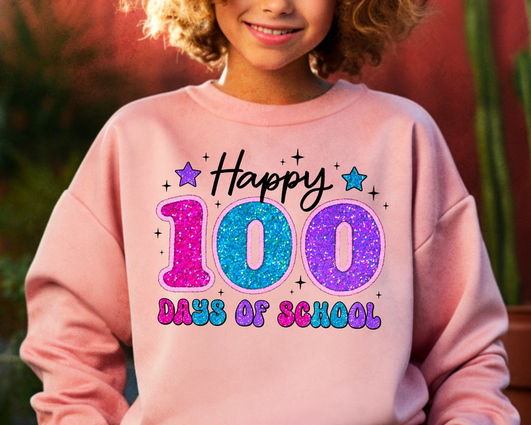 100 Days of School PNG File, 100 Day Shirt Png, 100th Day of School ...