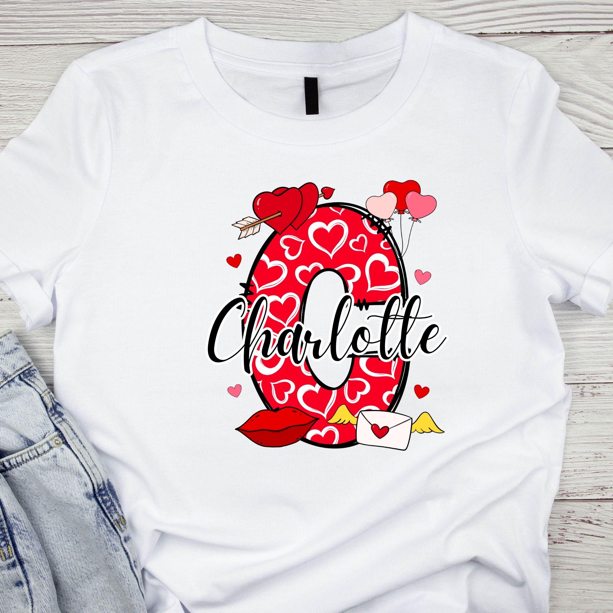 Editable Valentine's Day Pink Hearts Doodle Letter, Canva Template ...