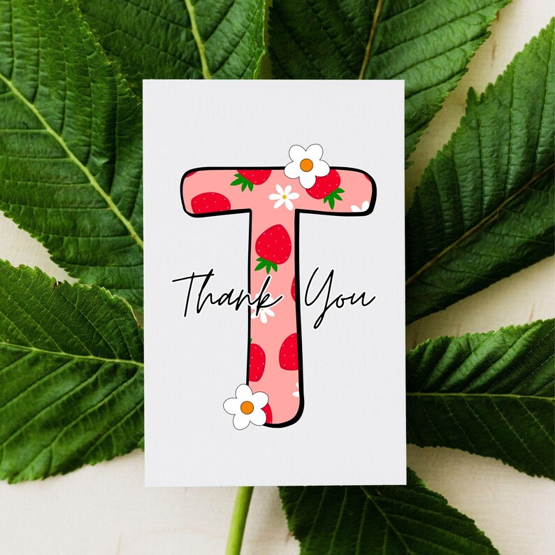 Preppy Strawberry Doodle Alphabet Bundle, Summer Fruits PNG Letters ...