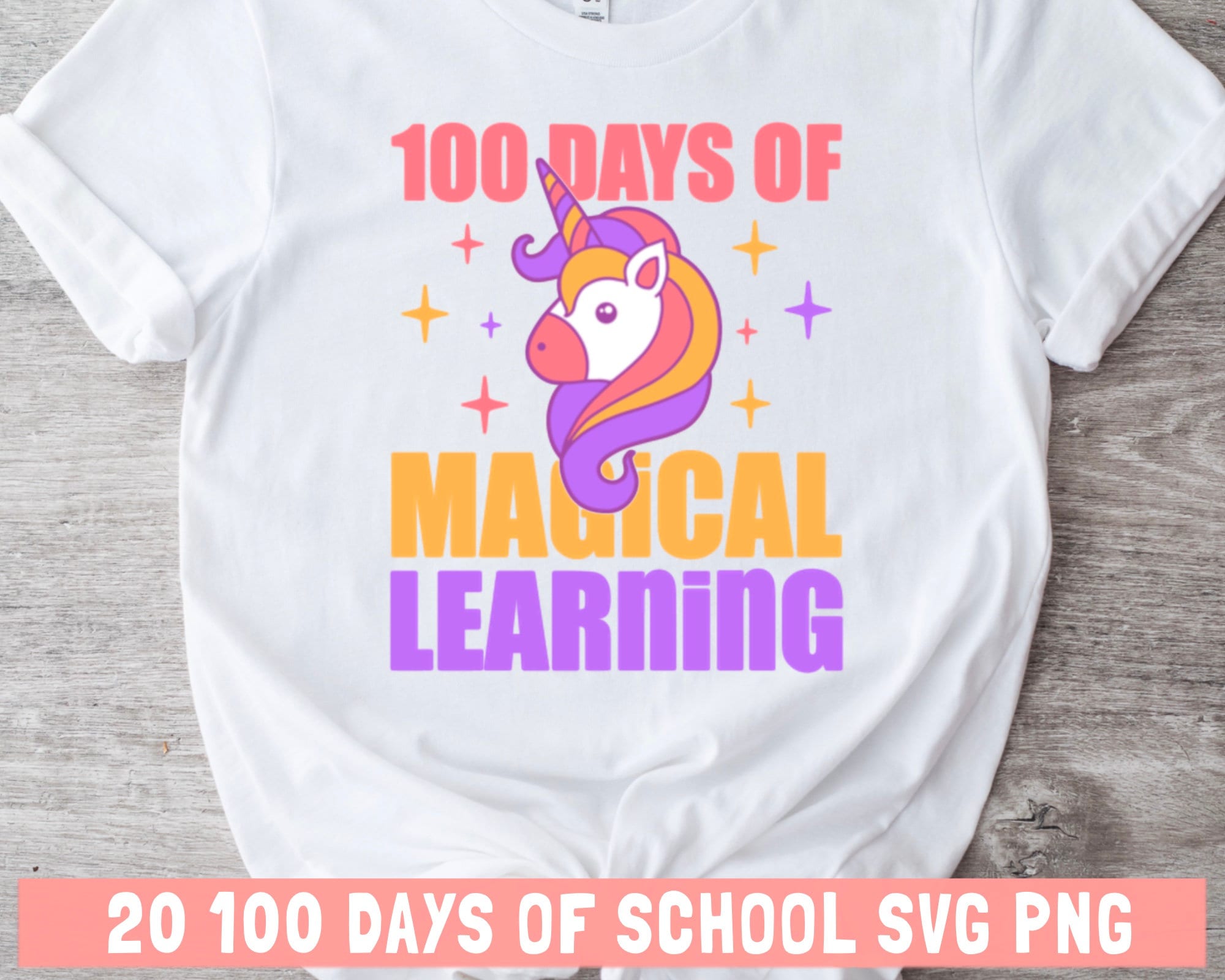 100 Days of School Svg Png Bundle 100th Day of School Svg - Etsy