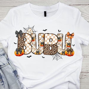 Halloween Doodle Letters PNG Files, Halloween Leopard Letters, Doodle ...