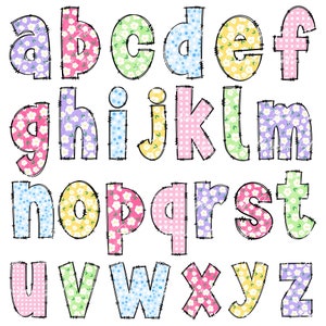 Spring Floral Alphabet Letters PNG Bundle, Spring Clipart Png, Spring ...