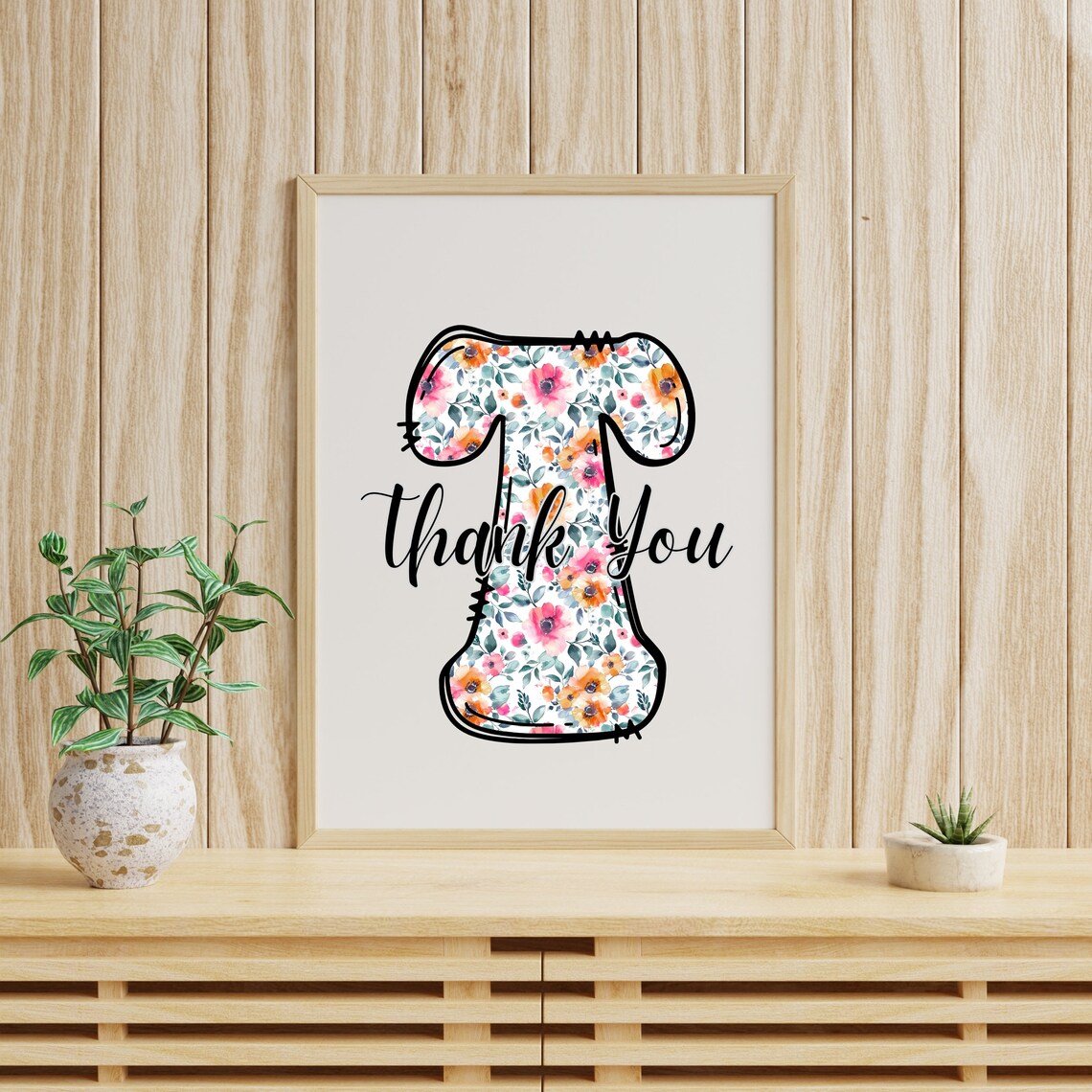 Watercolor Flowers Retro Doodle Letters Bundle, Hand Drawn Doodle Alpha ...