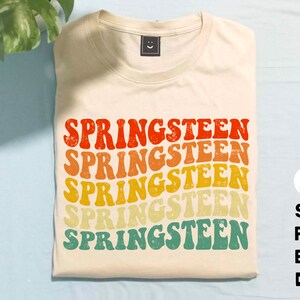 Springsteen Vintage Retro Svg Png, Spring Shirt Svg, Vacay Svg, Family ...