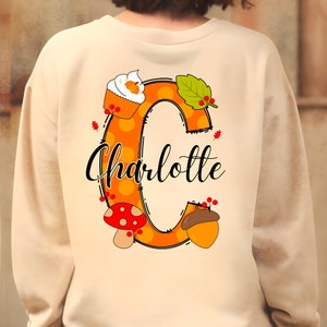 Fall Autumn Doodle Alphabet Bundle, Fall PNG Letters, Numbers ...