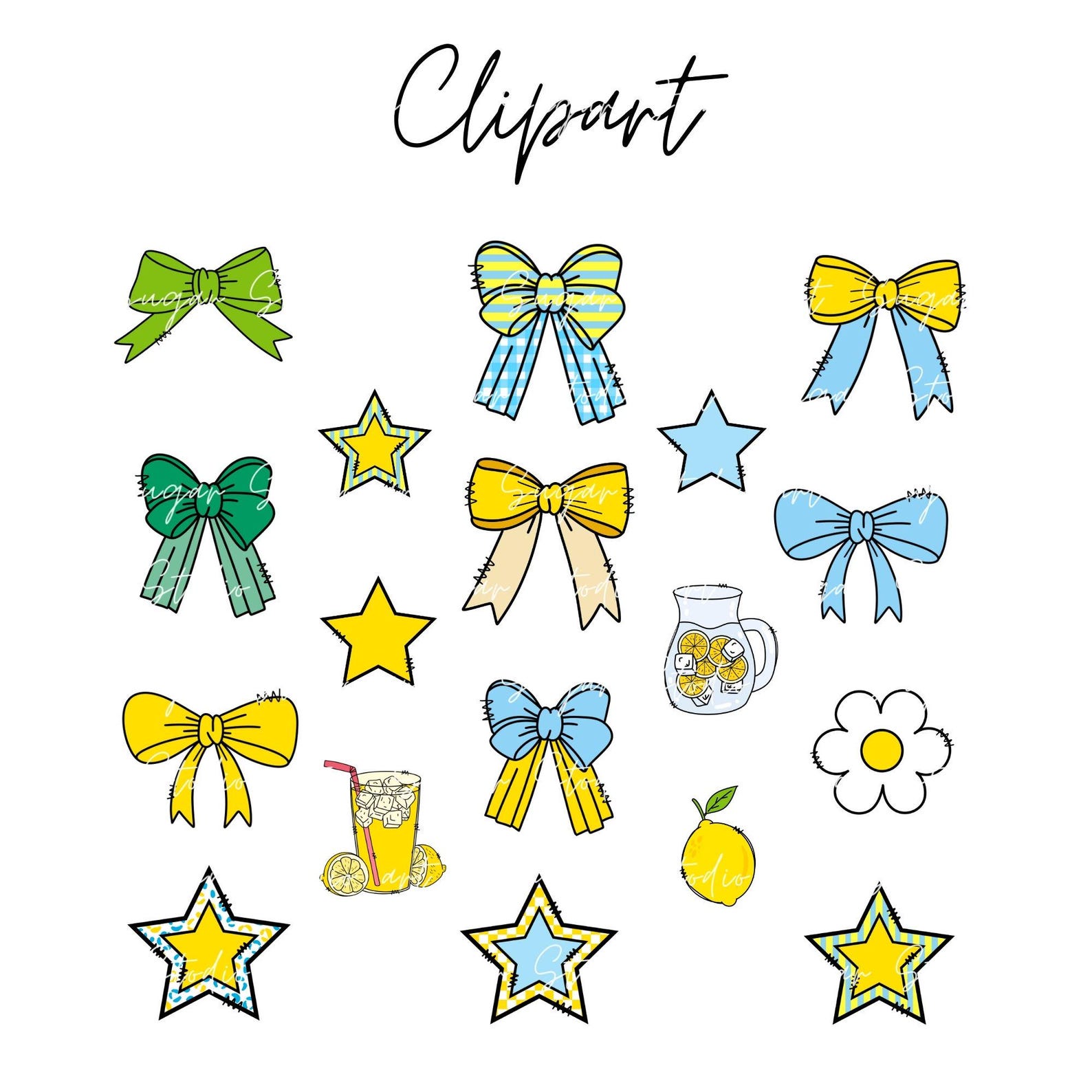 Summer Lemon Alphabet PNG, Preppy Summer Vibes Letter,lemons Doodle ...