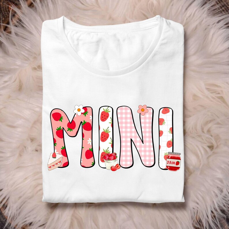 Preppy Strawberry Doodle Alphabet Bundle, Summer Fruits PNG Letters ...