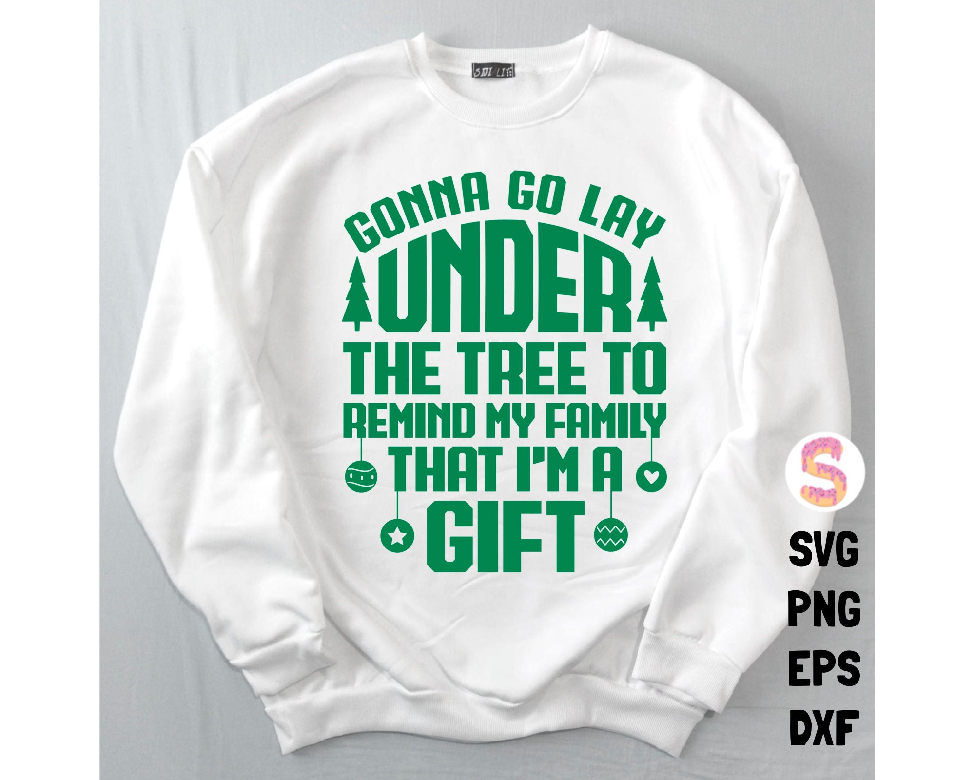 Gonna Go Lay Under the Tree Svg, Christmas Svg, Christmas Tree Svg ...