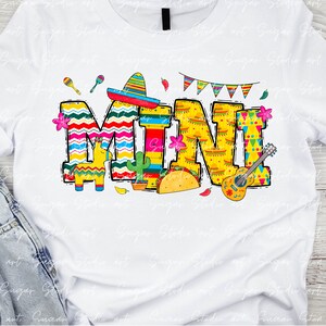 Fiesta Doodle Alphabet Bundle, Fiesta PNG Letters, Numbers ...